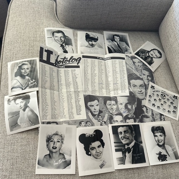 Other | Vintage It Fotolog Various Blackwhite Loose Photos Of Famous ...